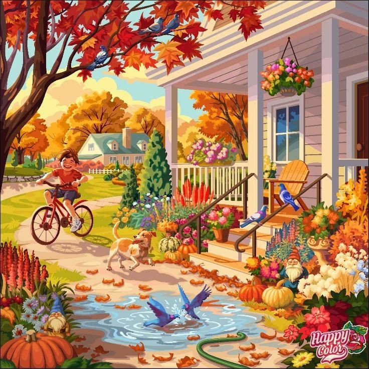 Solve An Autumn Memory jigsaw puzzle online with 64 pieces