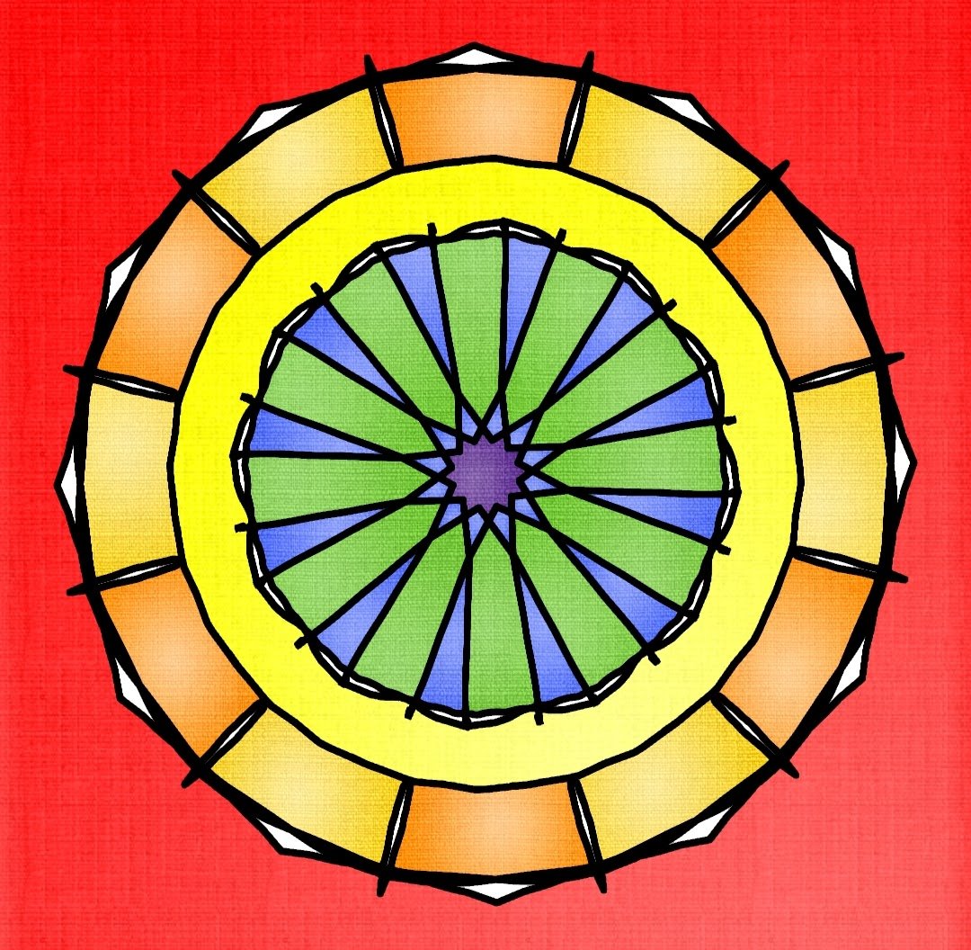 Solve Mandala 729 jigsaw puzzle online with 72 pieces