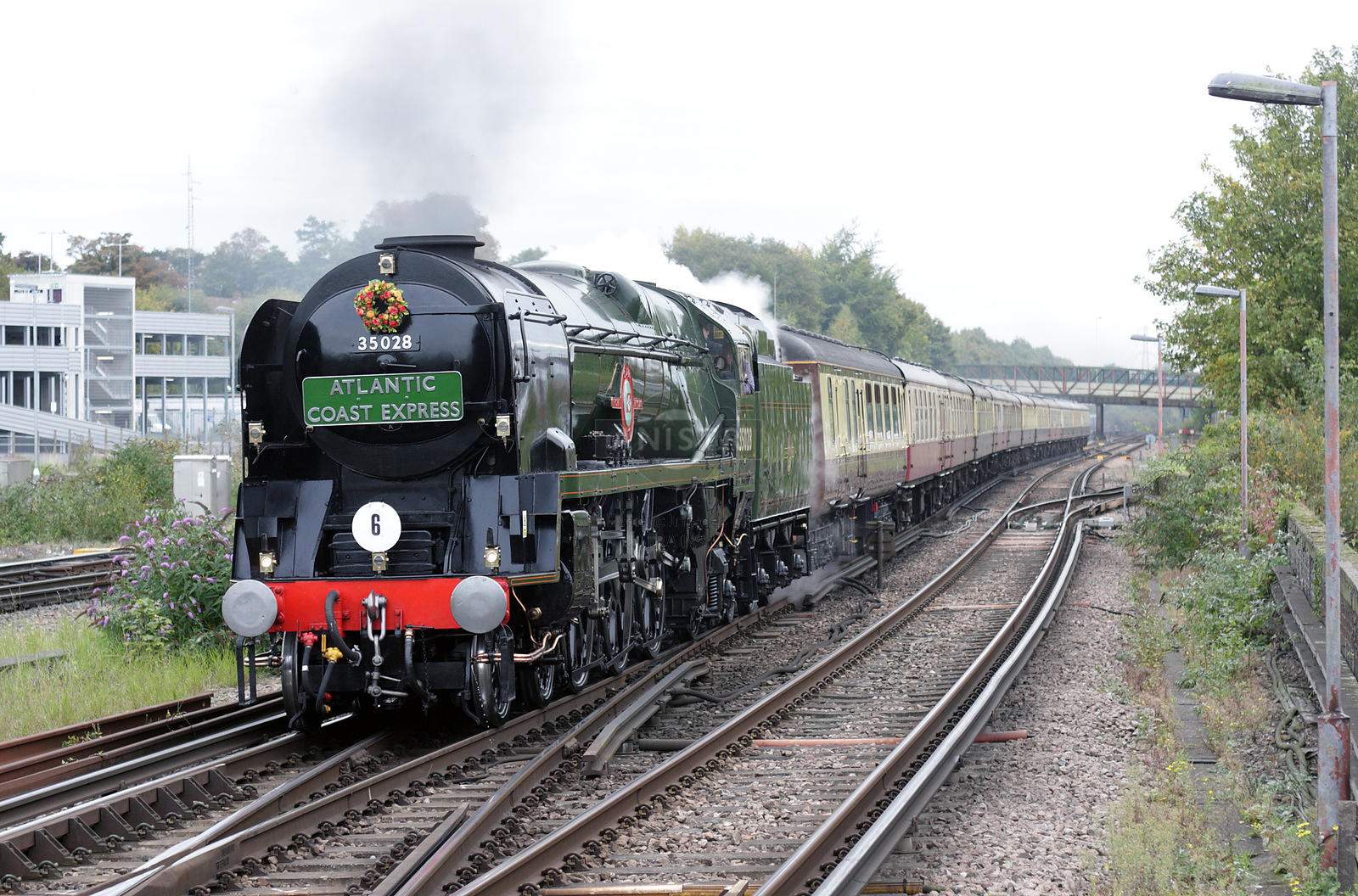 Solve SR Merchant Navy Class 4-6-2 35028 Clan Line. jigsaw puzzle ...