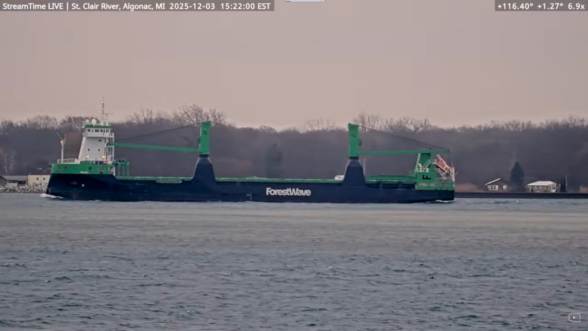 Solve FWN Sky - Ocean-Going Heavy-Lift Freighter - Algonac, MI (2025-12 ...