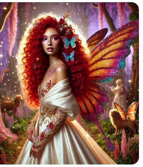 Solve Tuesday fairy jigsaw puzzle online with 42 pieces
