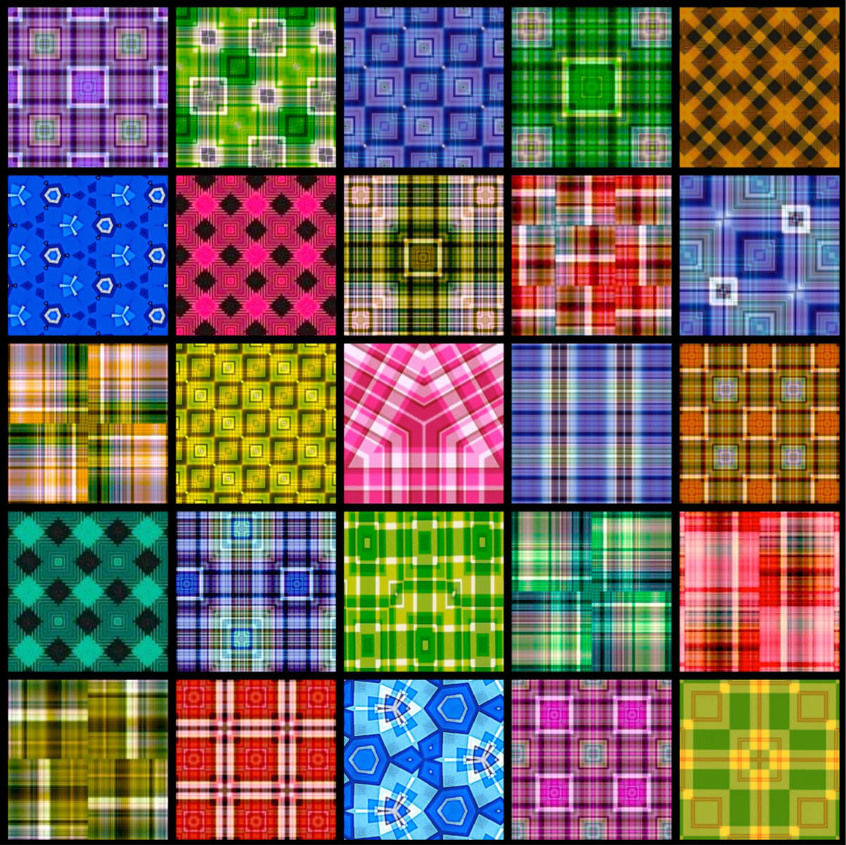 Solve Plaids With a Twist! (L) jigsaw puzzle online with 225 pieces