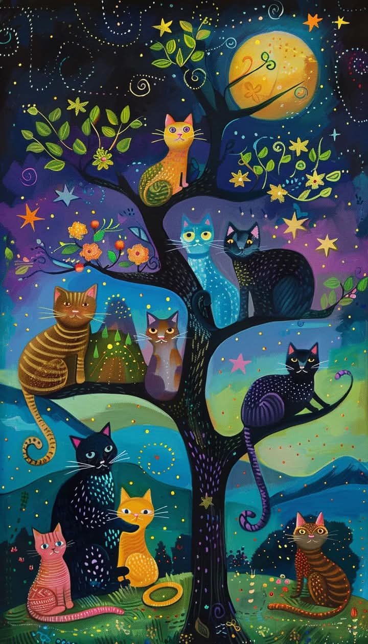 Solve Cats, created by David Yearwood jigsaw puzzle online with 28 pieces