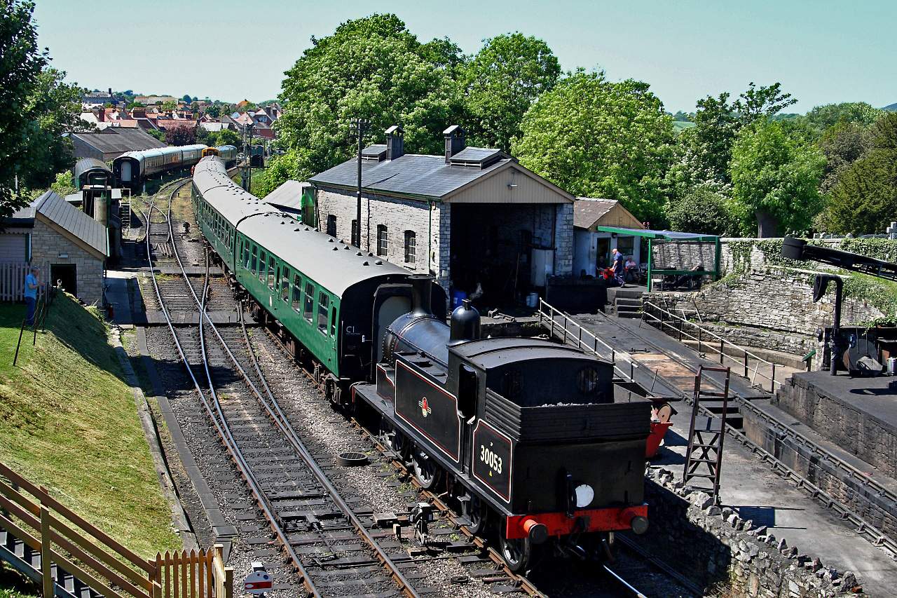 Solve LSWR M7 Class 0-4-4T 30053. jigsaw puzzle online with 117 pieces