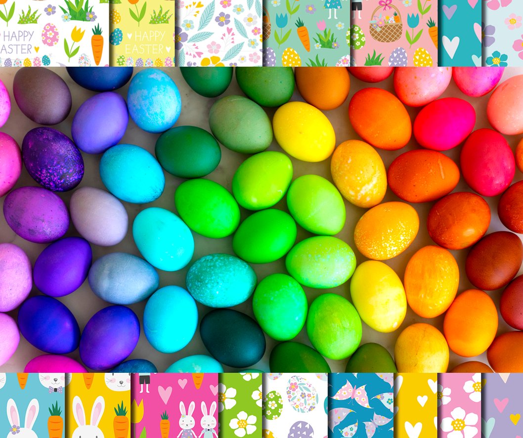 Solve Easter jigsaw puzzle online with 120 pieces