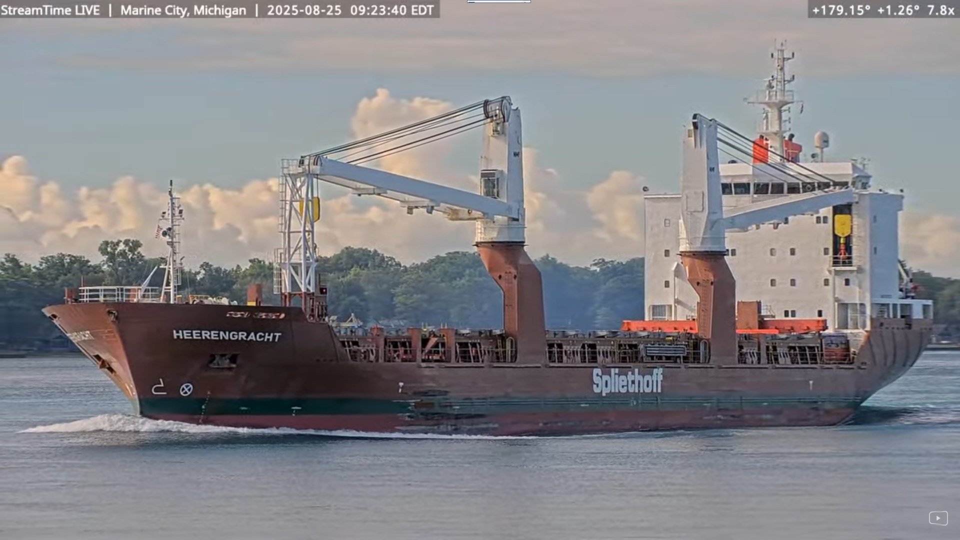 Solve Heerengracht - Ocean-Going Heavy-Lift Freighter - Marine City, MI ...