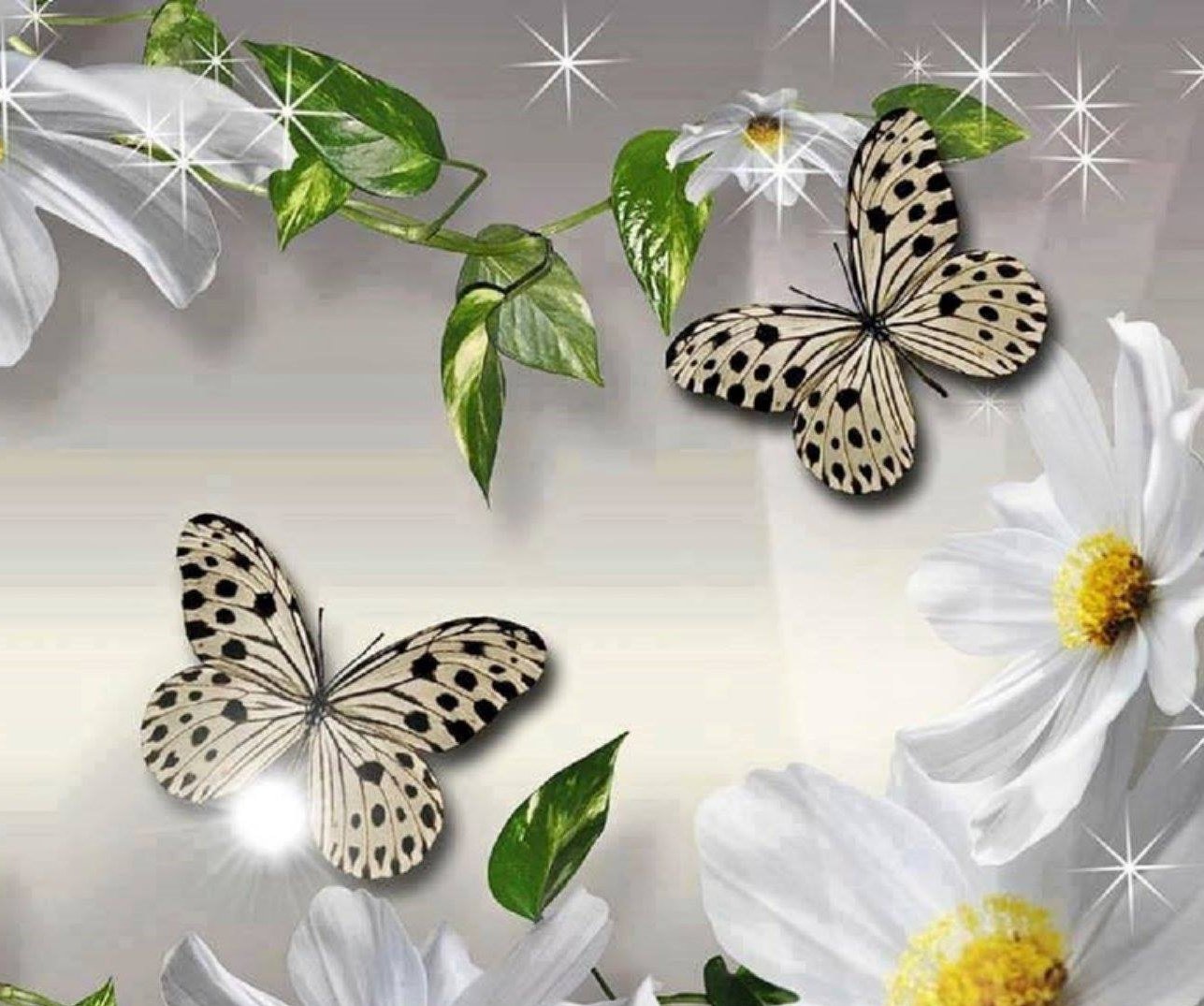 Solve Butterflies jigsaw puzzle online with 80 pieces