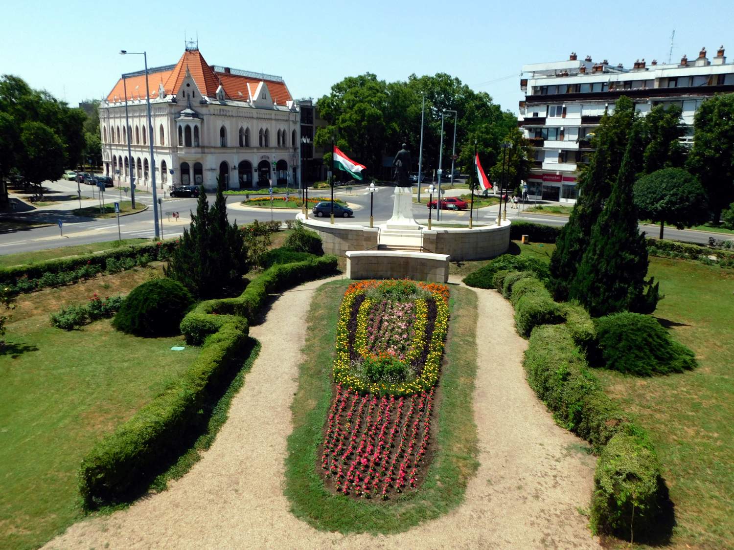 Solve Széchenyi Square, Makó (Csongrád-Csanád County, Hungary) jigsaw ...