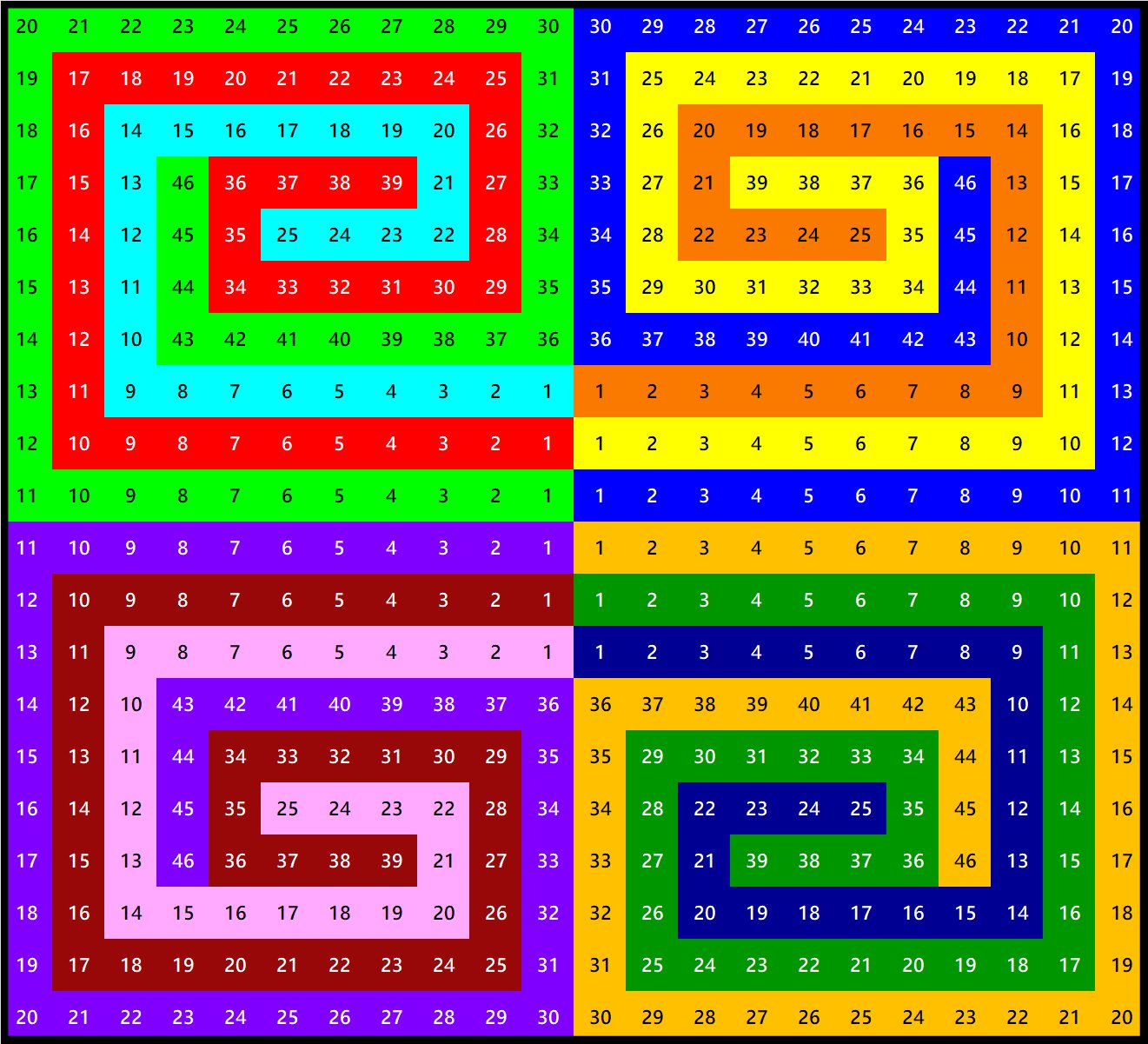 Solve Number 1463 curlicues 440 jigsaw puzzle online with 440 pieces