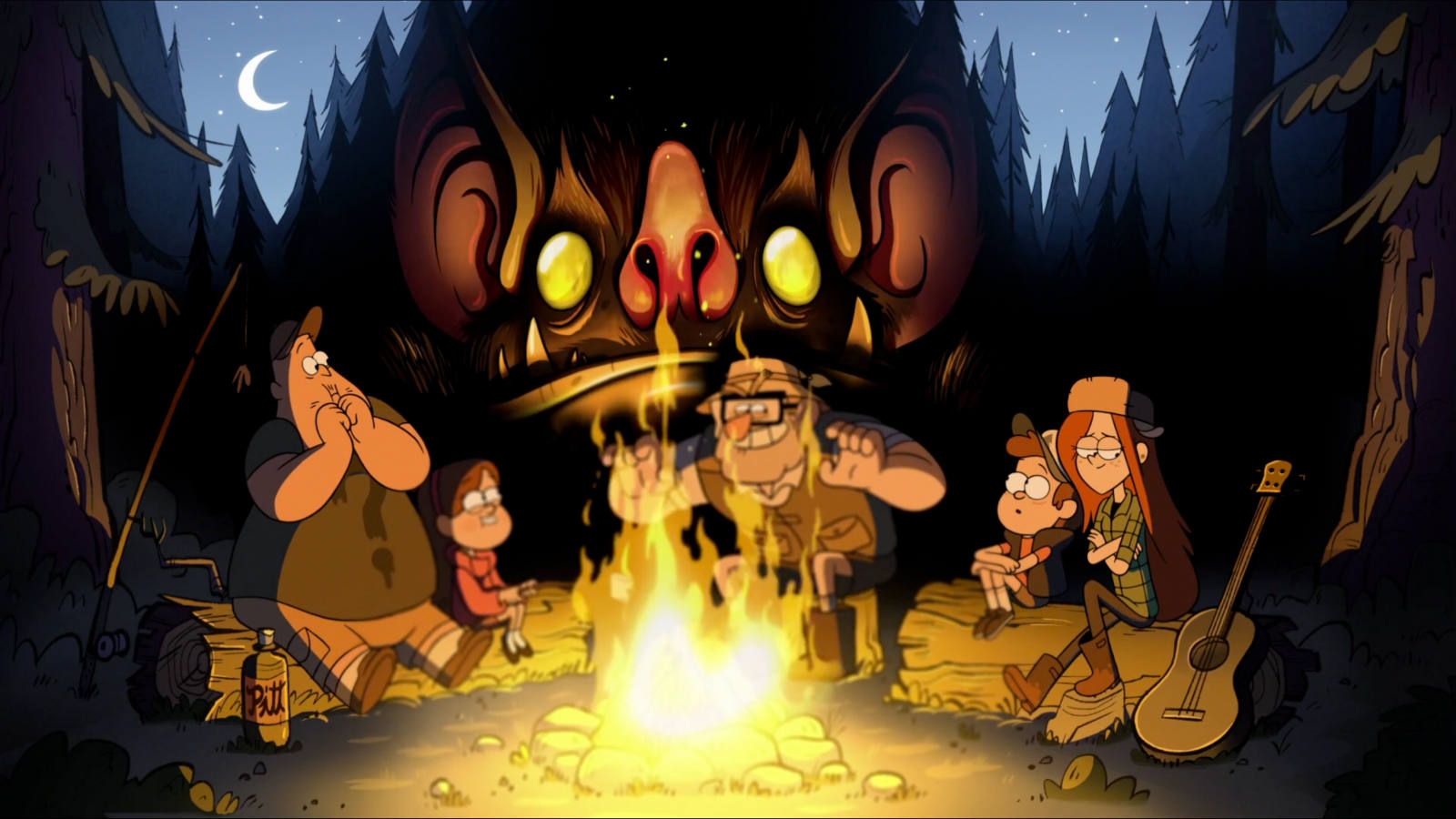 Solve Gravity Falls jigsaw puzzle online with 180 pieces