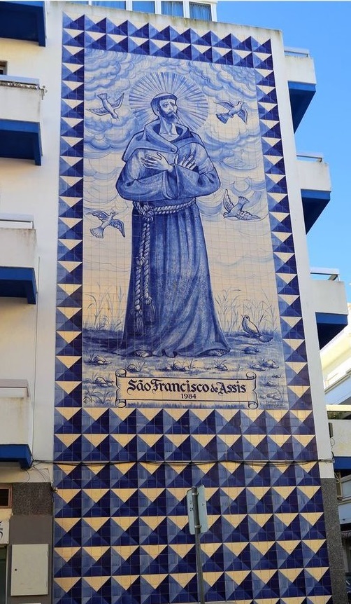 Solve Saint Francis of Assisi Commemorated in Azueljo Tiles jigsaw ...