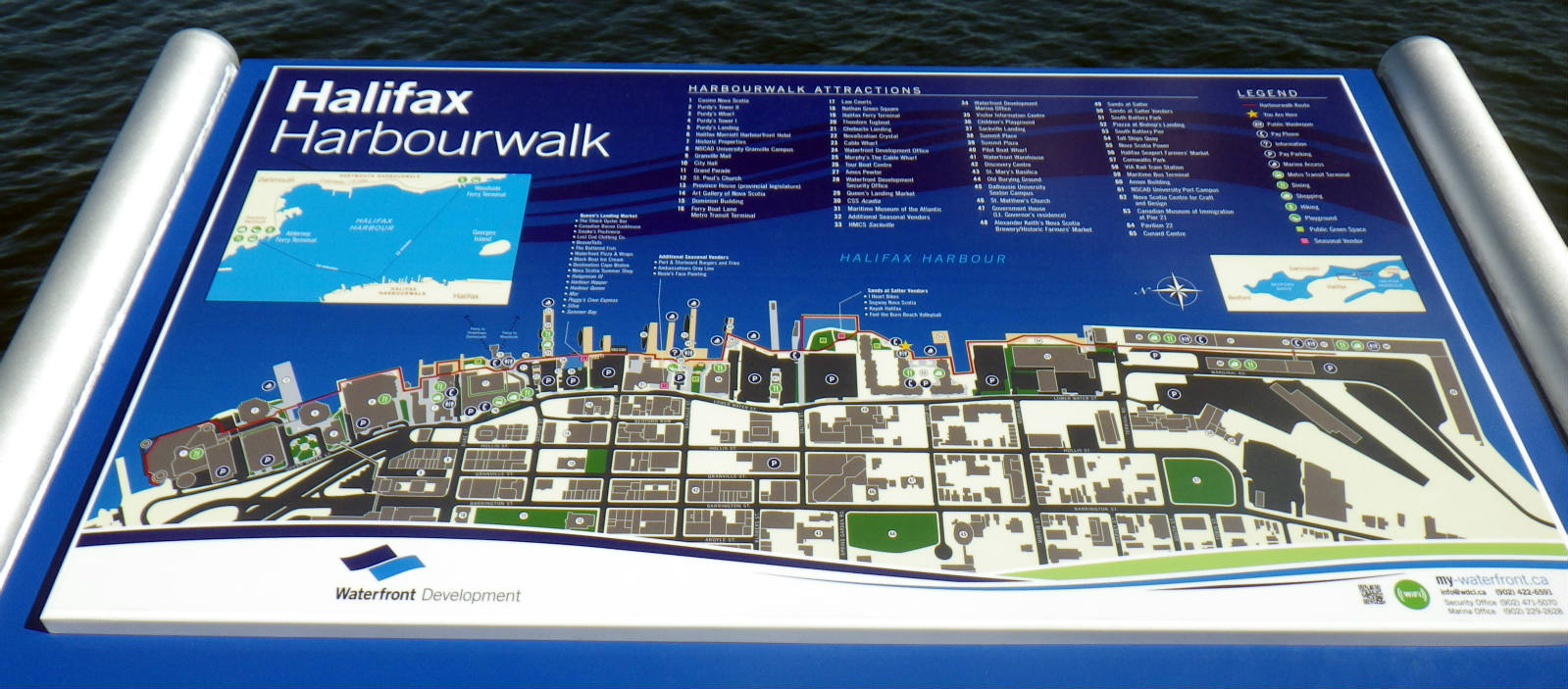 Solve Halifax Waterfront - Map jigsaw puzzle online with 189 pieces