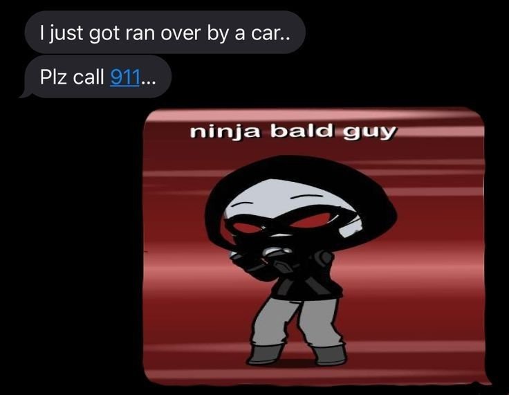 Solve ninja bald guy jigsaw puzzle online with 12 pieces