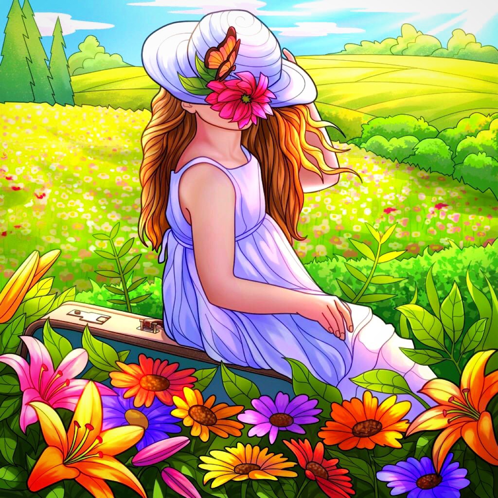 Solve Wonderful Summer jigsaw puzzle online with 100 pieces