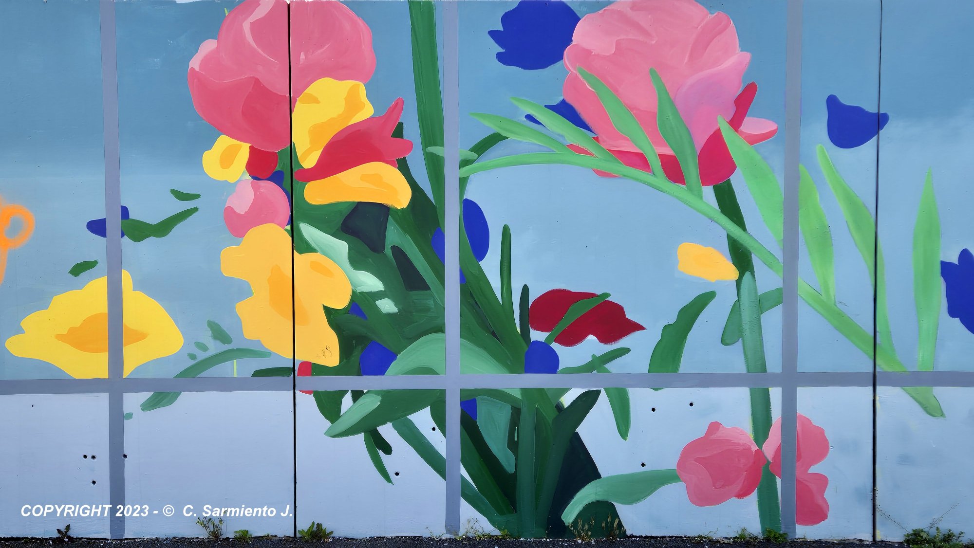 Solve STREET ART, GRAFFITI AND TAGS – Flowers jigsaw puzzle online with ...