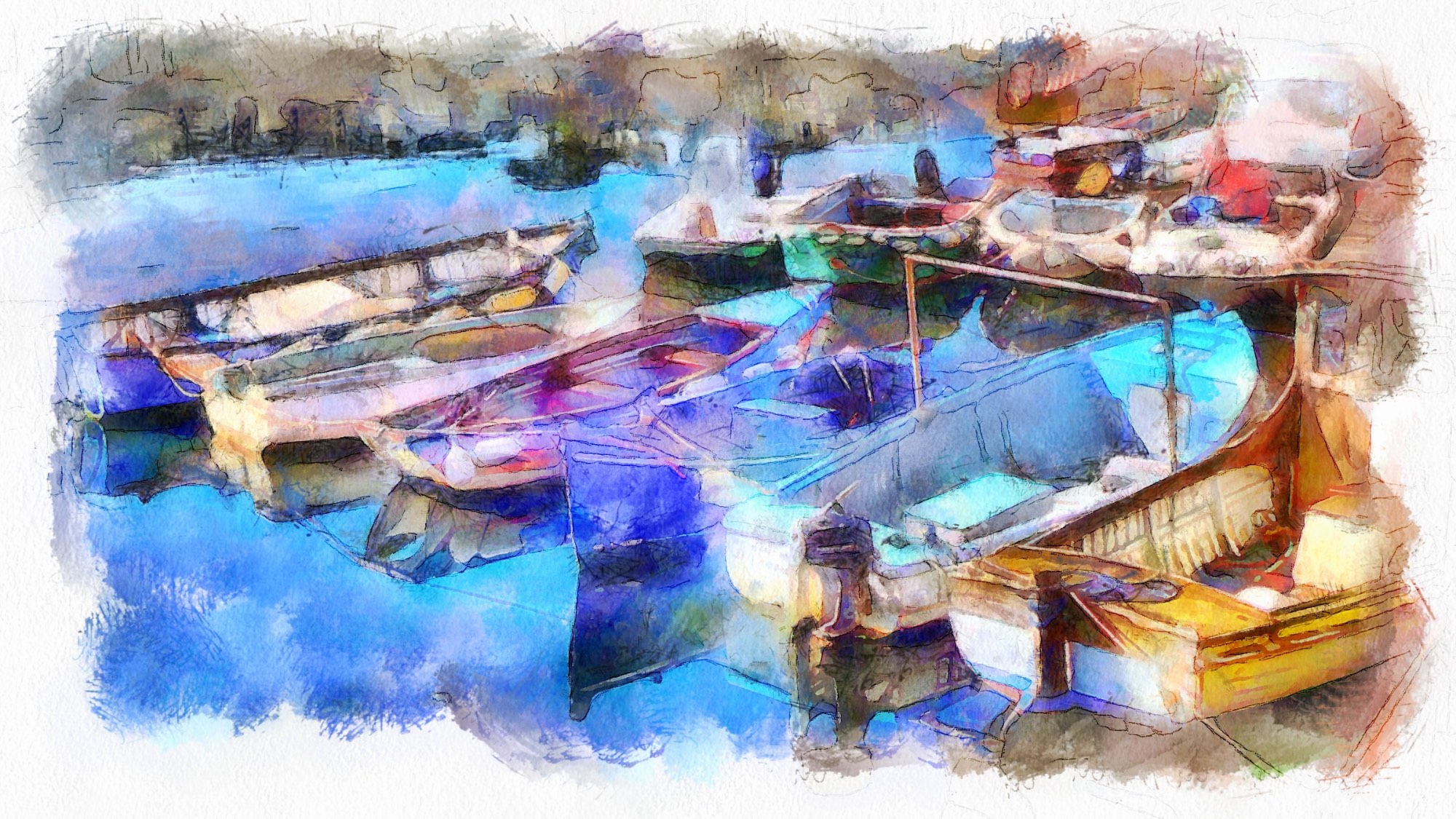 Solve Brixham Harbour!! jigsaw puzzle online with 350 pieces