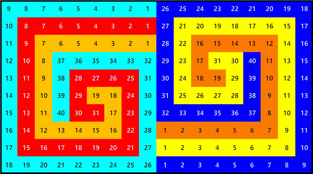 Solve Number 1463 curlicues 180 jigsaw puzzle online with 180 pieces