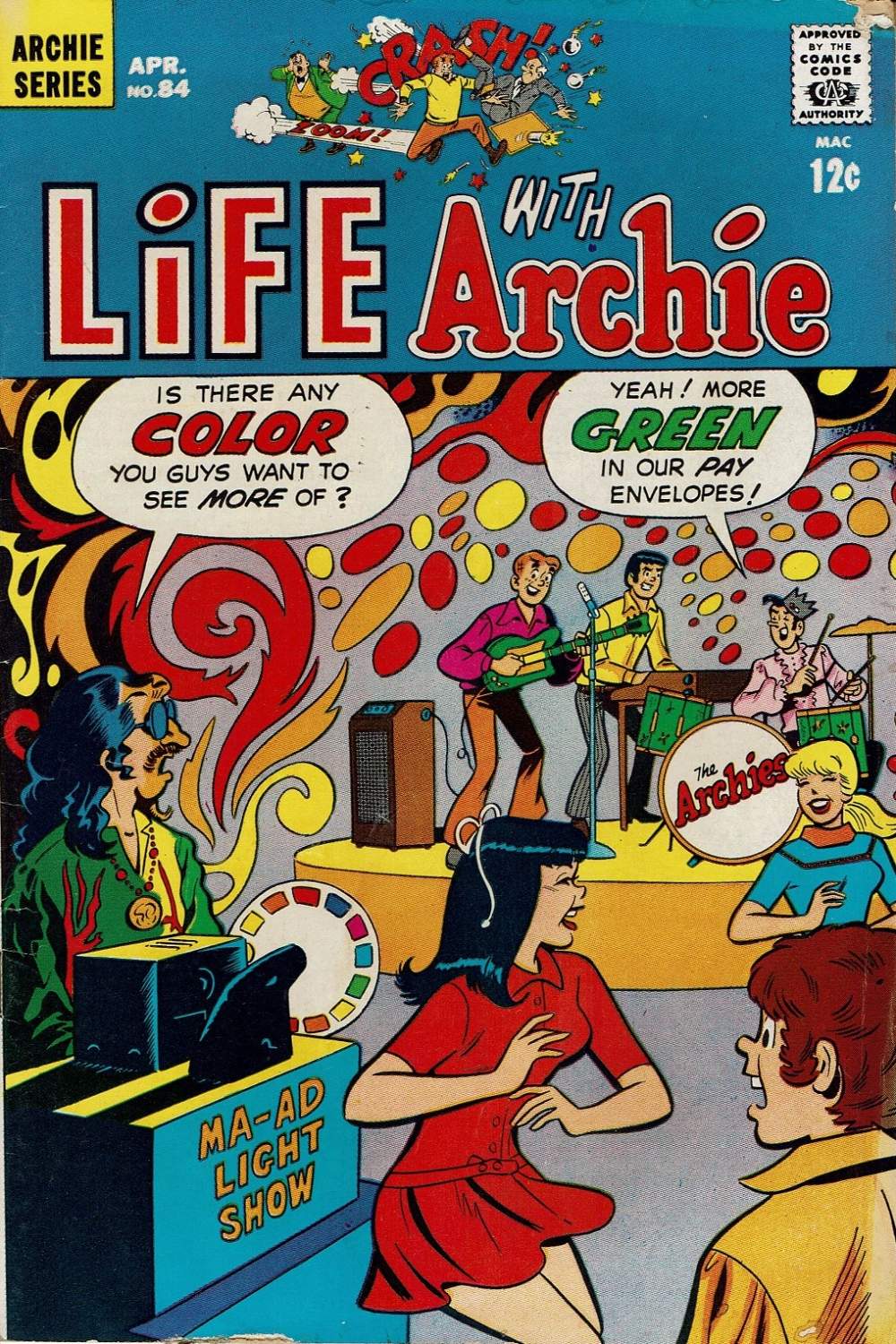 Solve Life with Archie (April 1969) jigsaw puzzle online with 96 pieces
