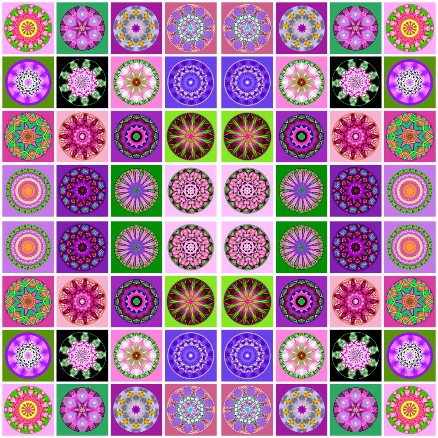 Solve Cheery Color Palette #6 (extra large) jigsaw puzzle online with ...