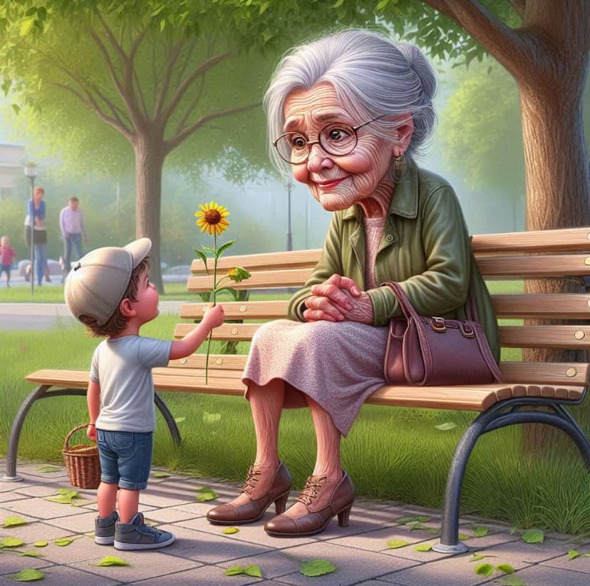 Solve a Simple Act of Kindness jigsaw puzzle online with 121 pieces