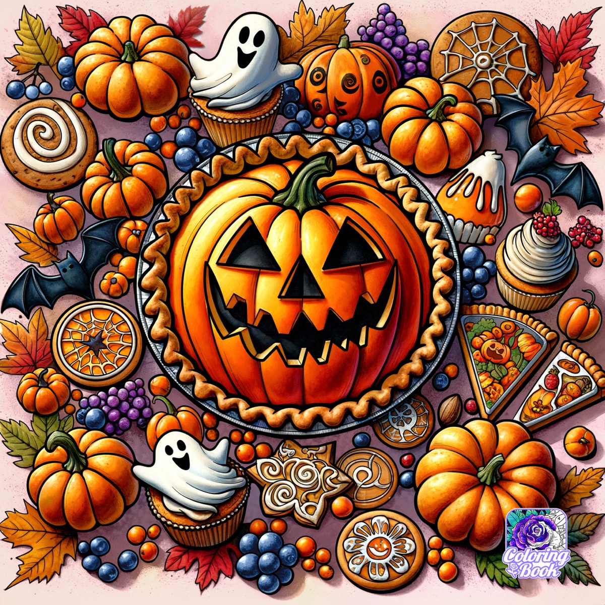 Solve Pumpkin Treats jigsaw puzzle online with 144 pieces