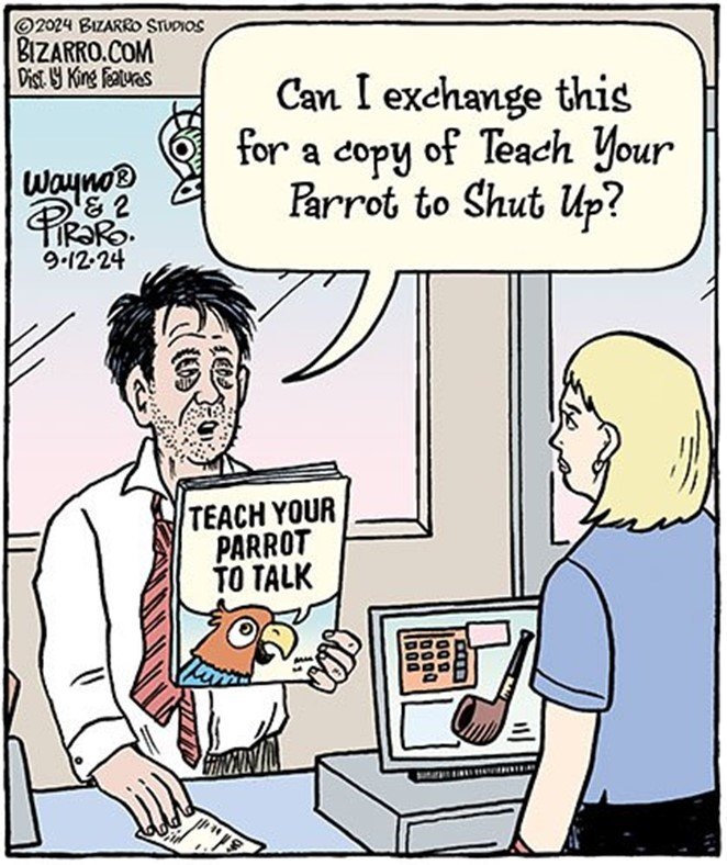 Solve How About A Nice Zip Tie? (Piraro - 2) jigsaw puzzle online with ...