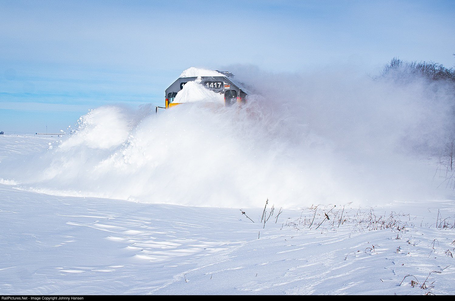 Solve Blasting Through The Snow! jigsaw puzzle online with 70 pieces