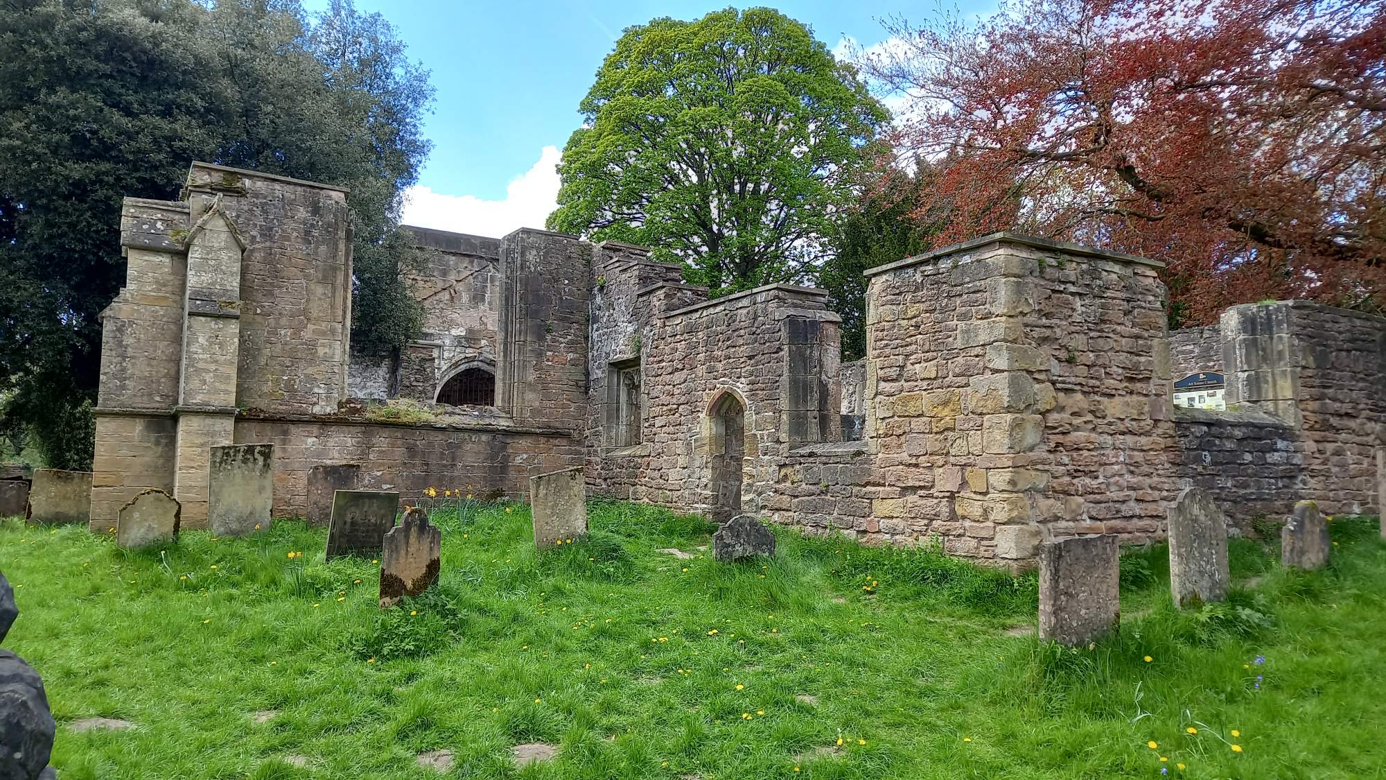 Solve The Ruins of Annesley Old Church, Nottingham jigsaw puzzle online ...