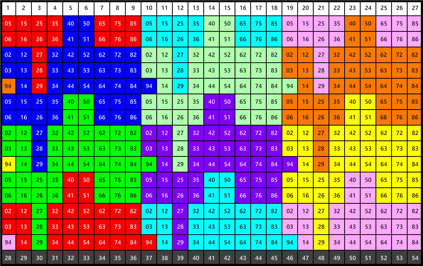 Solve Number 1182 tessellation 459 jigsaw puzzle online with 459 pieces
