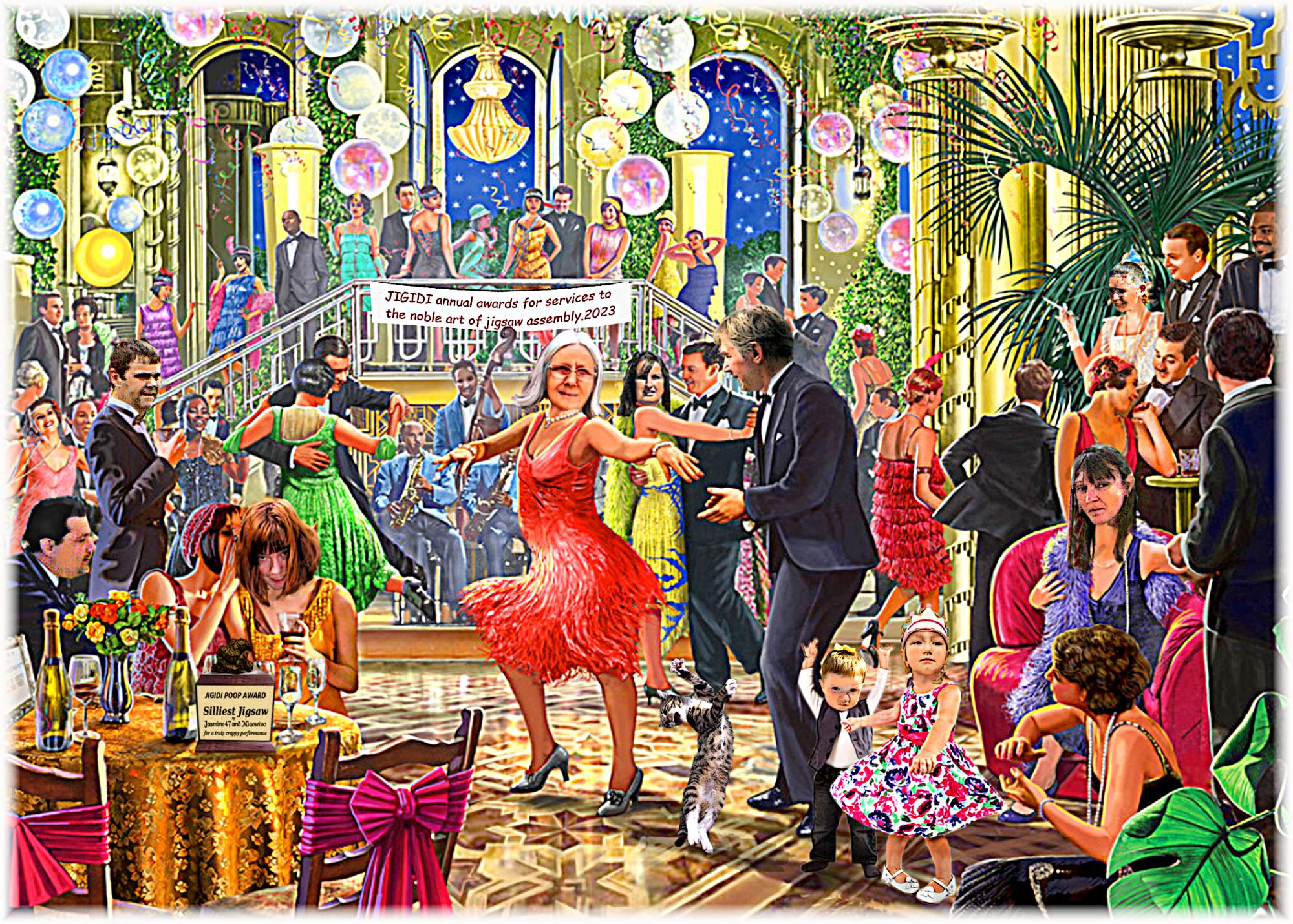 Solve At the Jigidi Awards annual dinner and dance Jasmine 47 and her ...