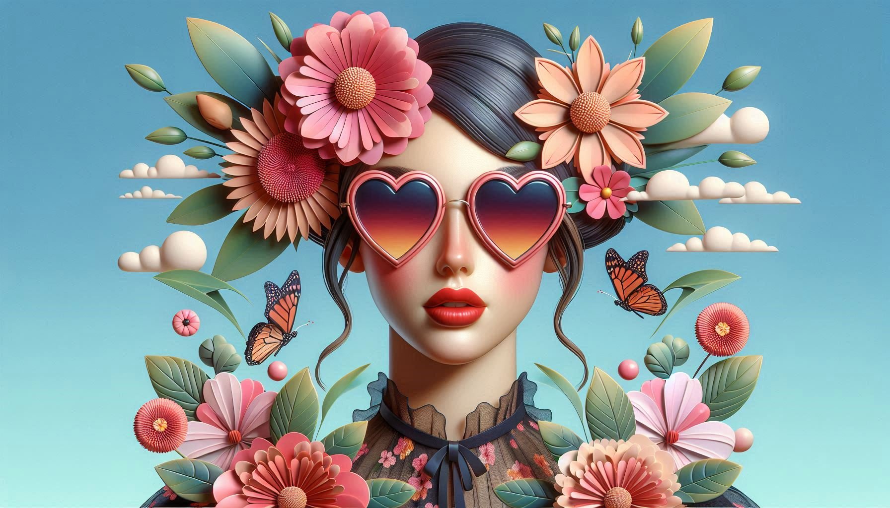 Solve Sunglasses #6 jigsaw puzzle online with 144 pieces