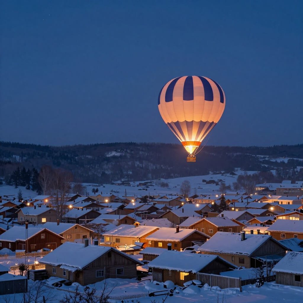 Solve Hot Air Balloon jigsaw puzzle online with 49 pieces