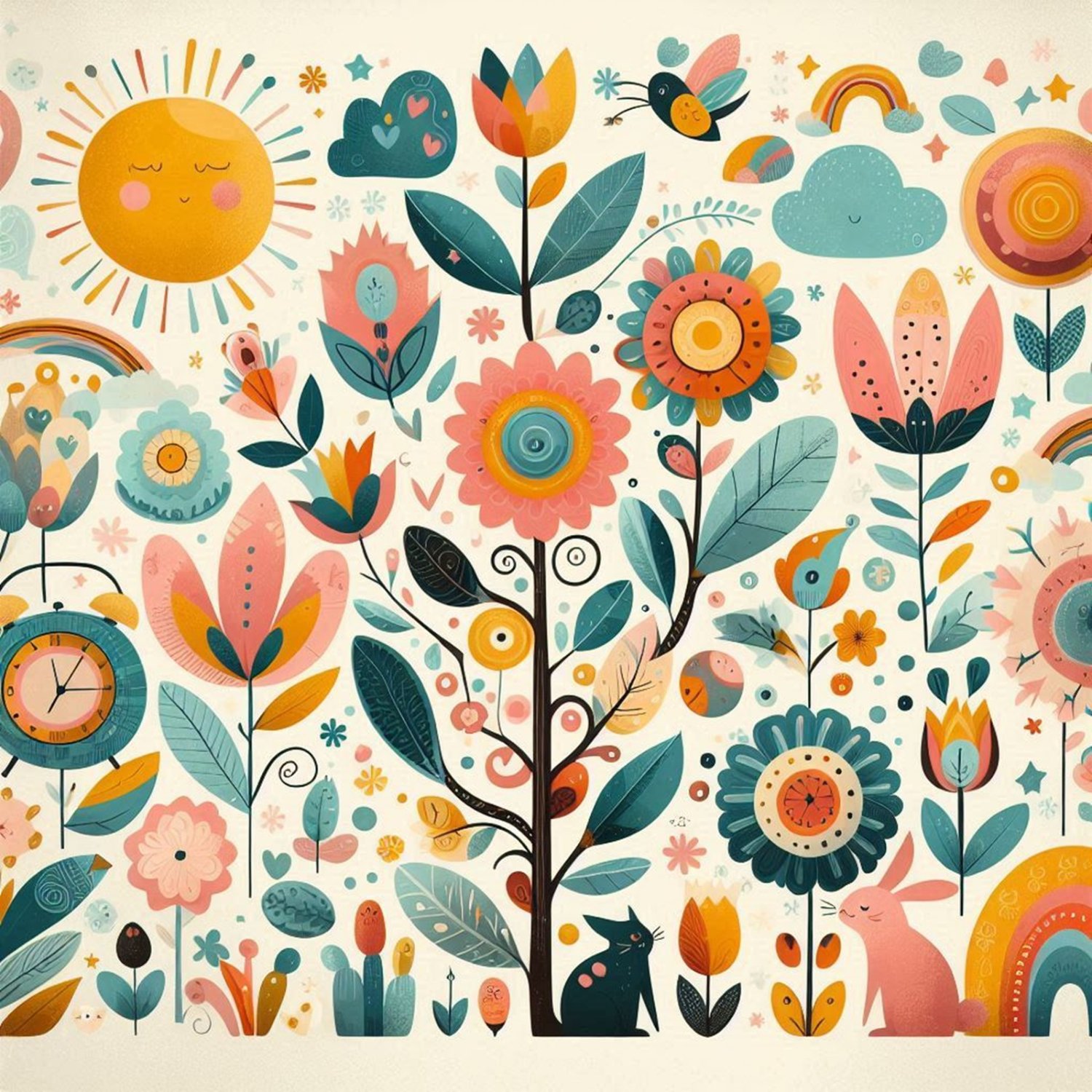 Solve Sunny Day (resizable 9 to 600 pieces) jigsaw puzzle online with ...