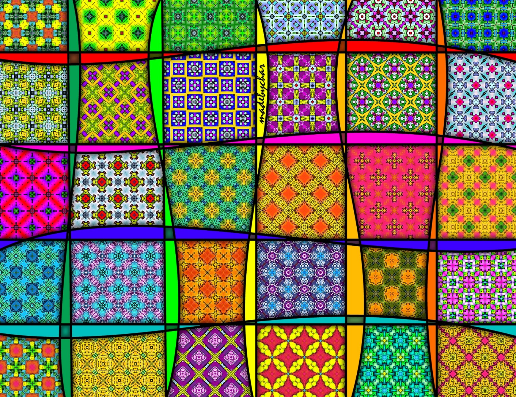 Solve Pretty Pattern Parade... jigsaw puzzle online with 594 pieces