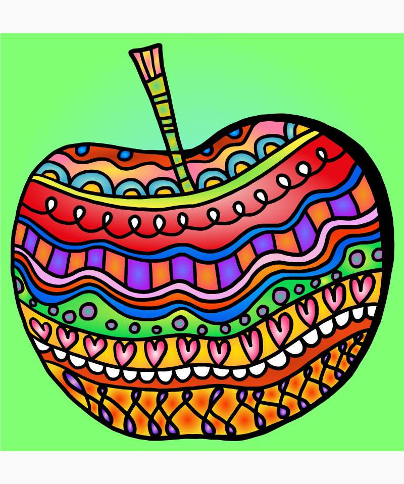 Solve candied apple jigsaw puzzle online with 80 pieces