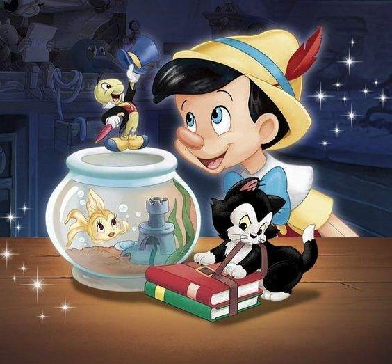 Solve Pinocchio jigsaw puzzle online with 81 pieces