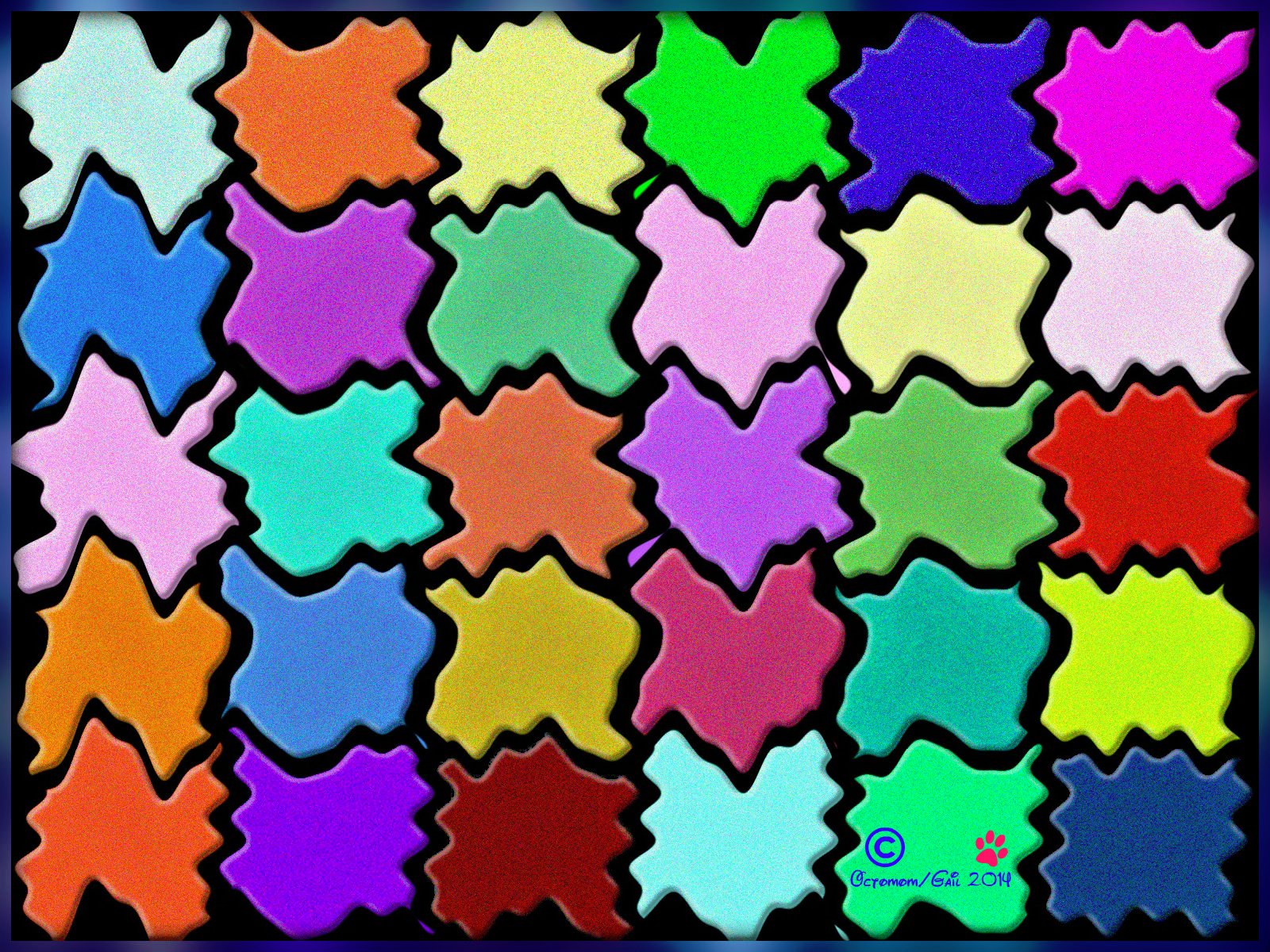 Jigsaw Puzzle | 63 pieces | Squares on Med Mar ~ I'm not sure why a ...