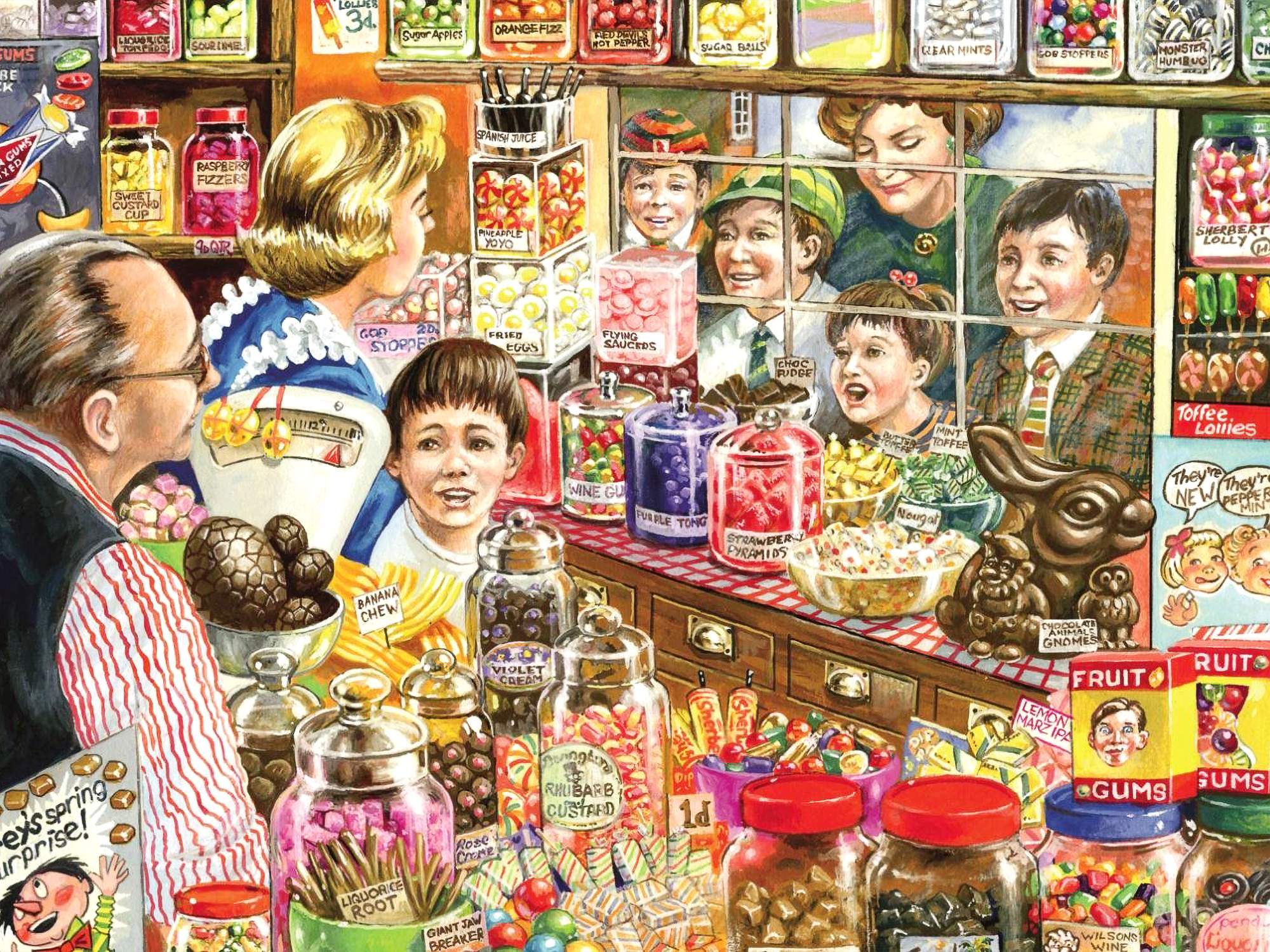 Solve The Little Sweet Shop jigsaw puzzle online with 352 pieces