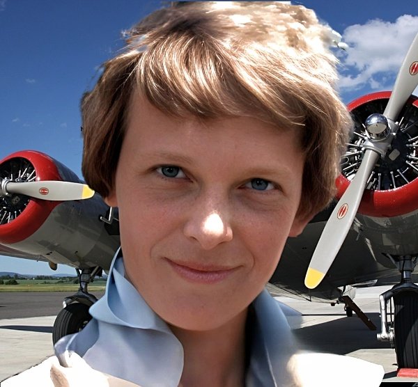 Solve Amelia Earhart. jigsaw puzzle online with 100 pieces
