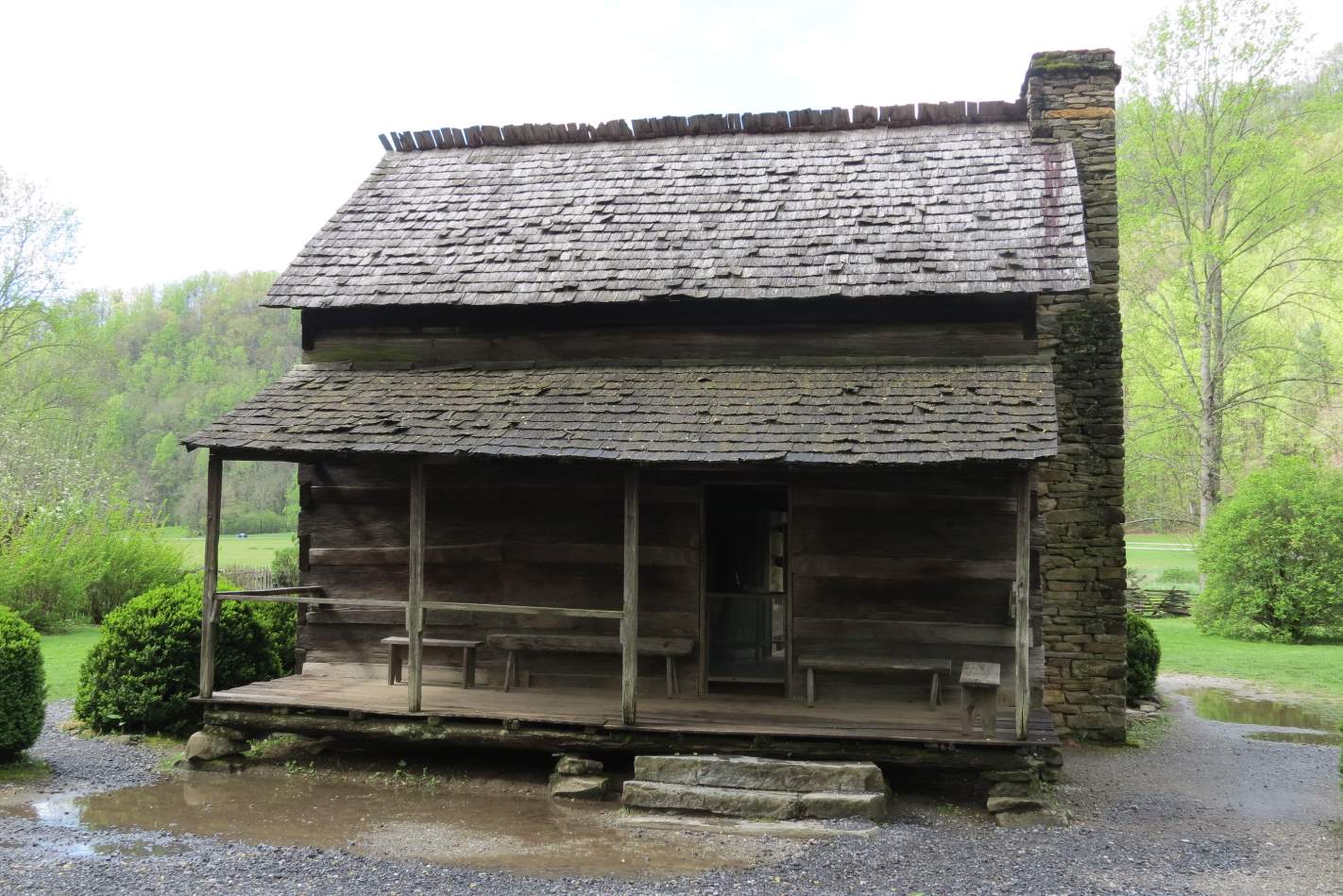 Solve The Front Of The John Davis Cabin--Circa 1900 jigsaw puzzle ...