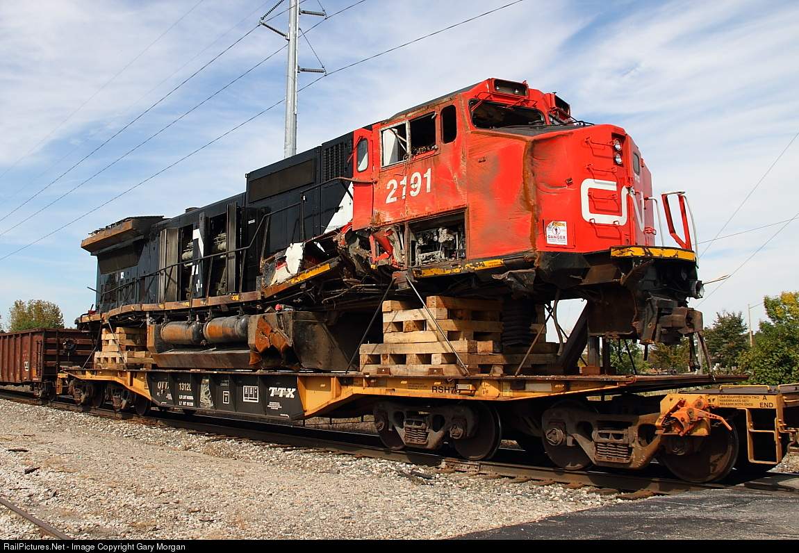 Jigsaw Puzzle | 117 pieces | cn#2191 being transported to silvis, il ...