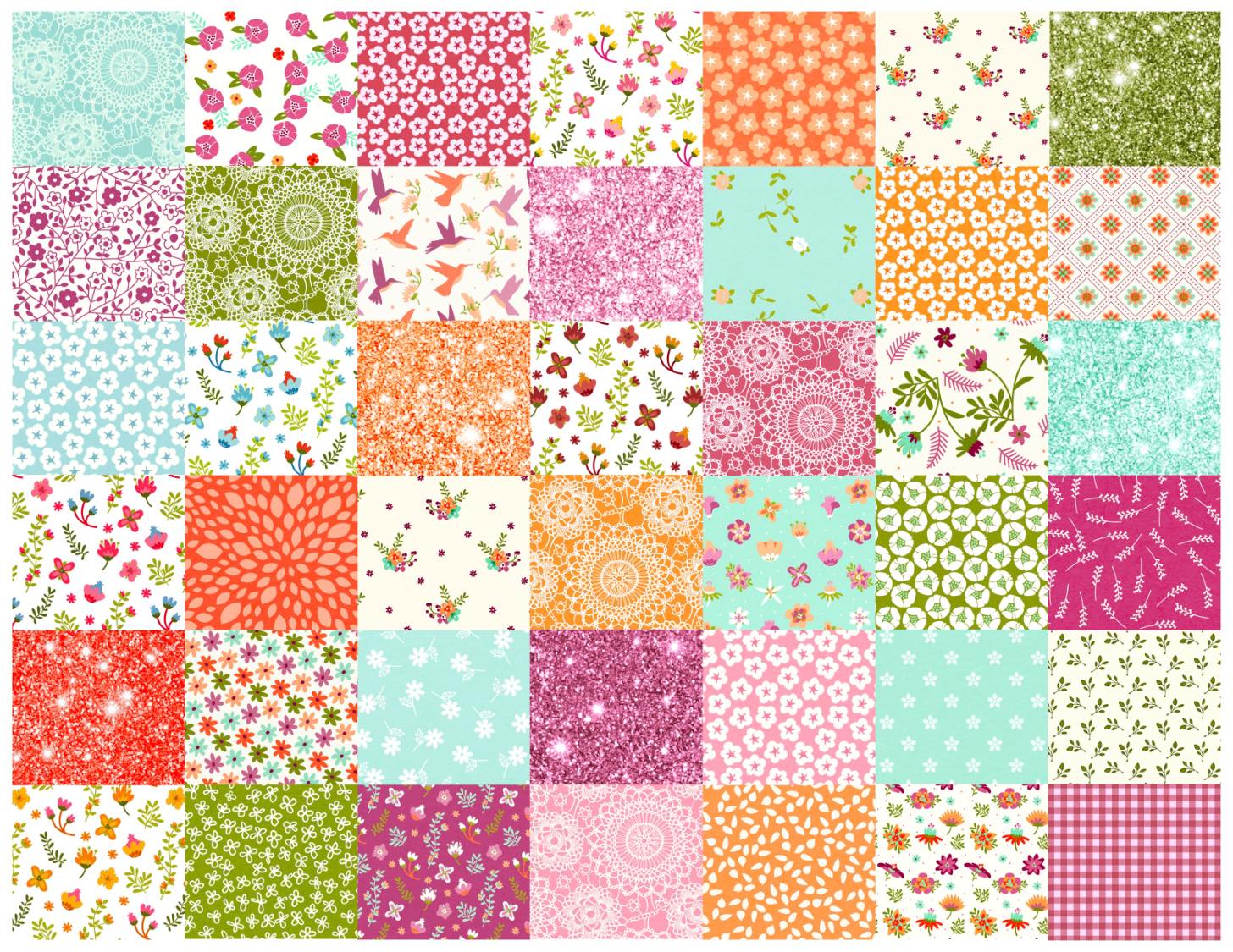 Solve Digital Scrapbook Paper Puzzle #85 jigsaw puzzle online with 80 ...