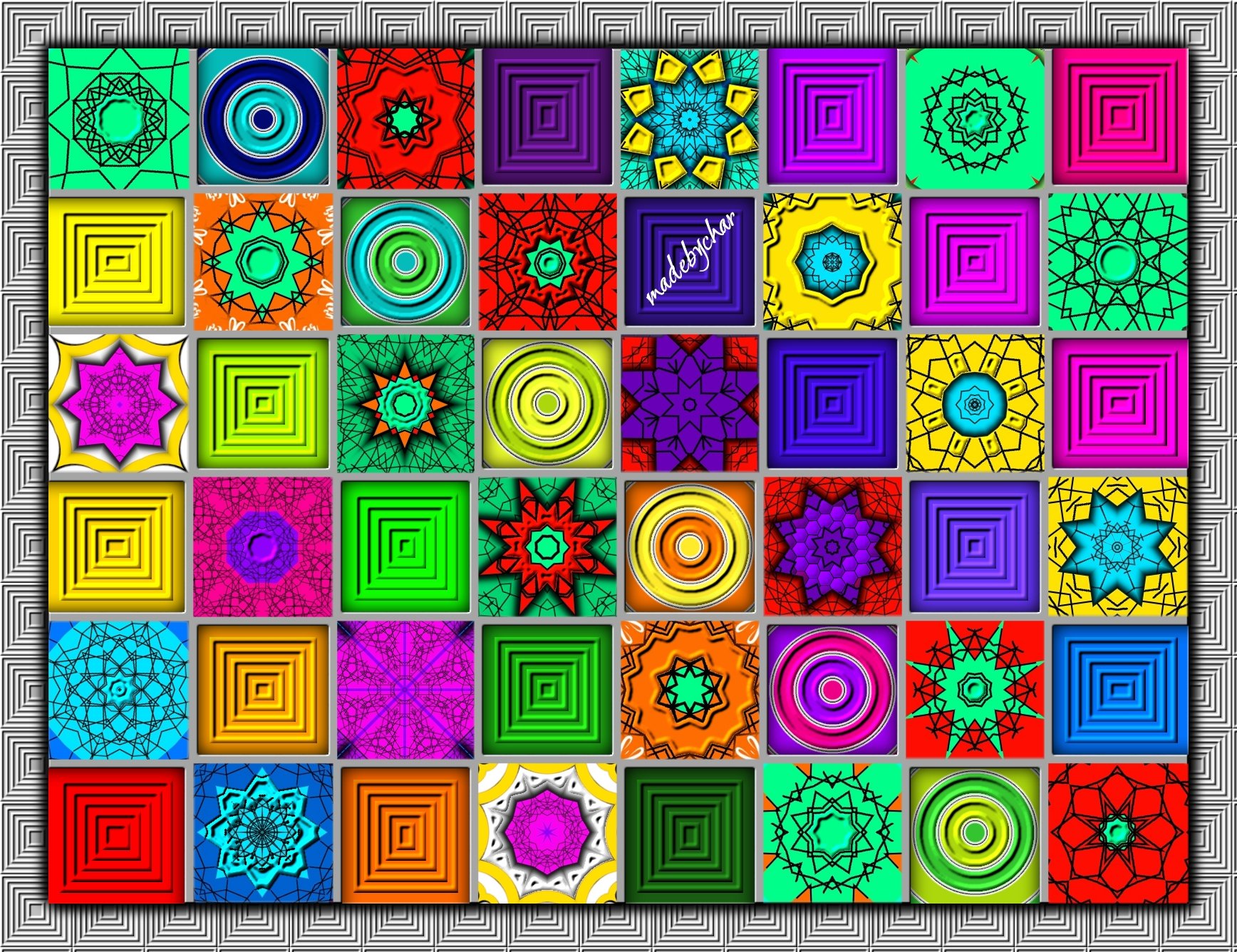 Solve Framed in Silver... jigsaw puzzle online with 192 pieces