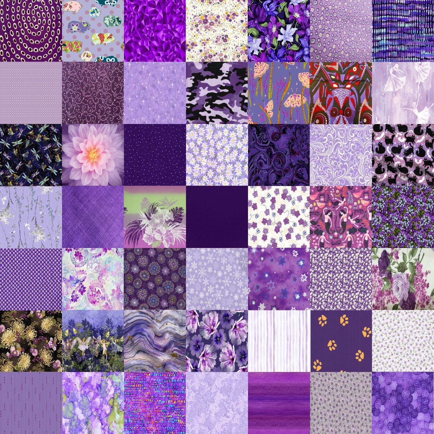 Solve Passionate Purple jigsaw puzzle online with 49 pieces