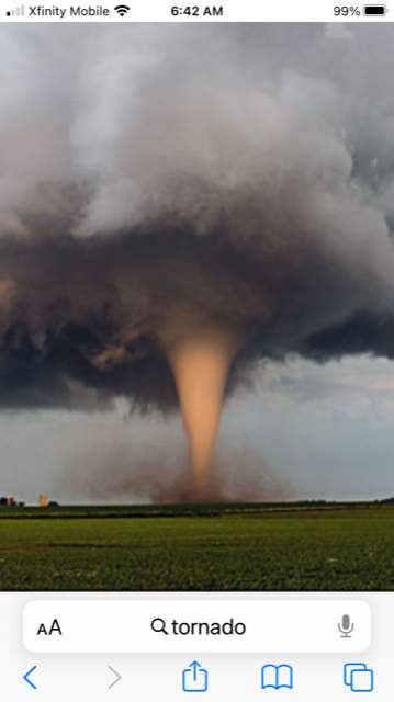 Solve TORNADO 2 jigsaw puzzle online with 45 pieces