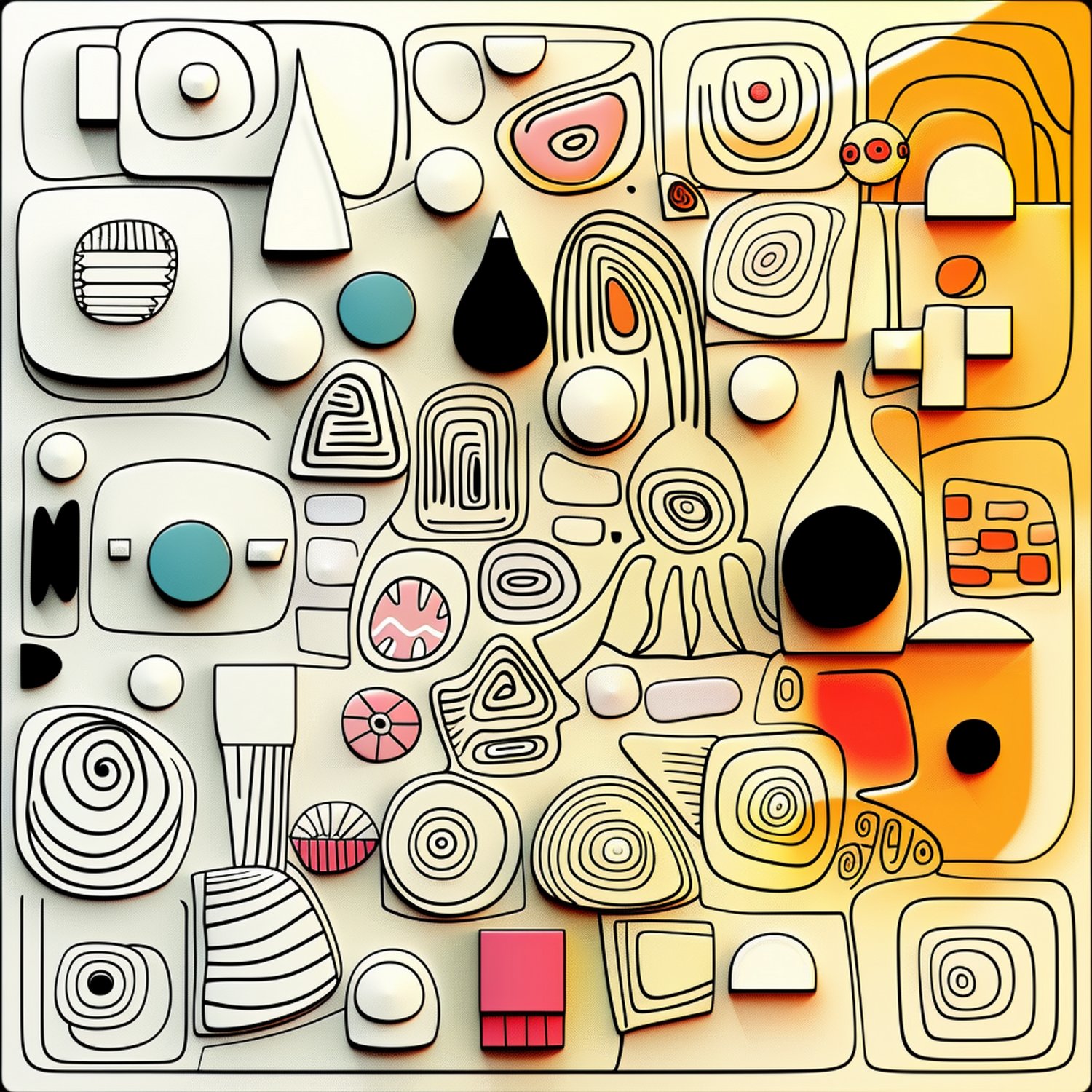 Solve crazy shapes jigsaw puzzle online with 600 pieces