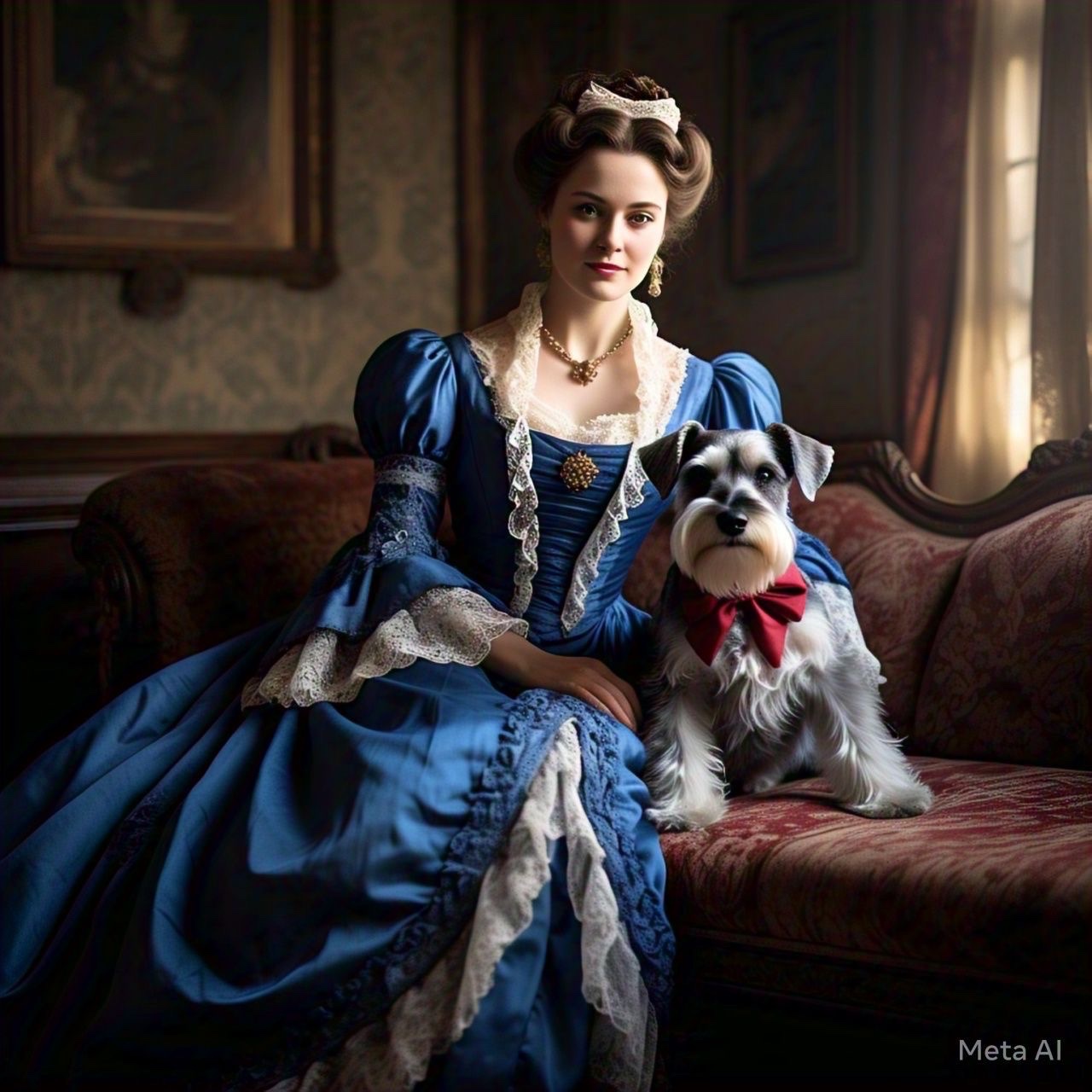 Solve Victorian lady, just like in Queen Victoria era jigsaw puzzle ...