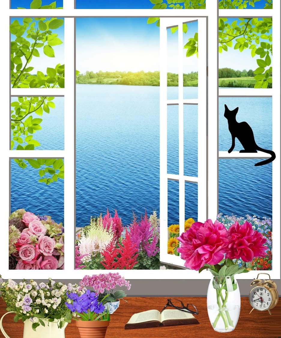 Solve Art Window (resize 12 - 399 pieces) jigsaw puzzle online with 72 ...