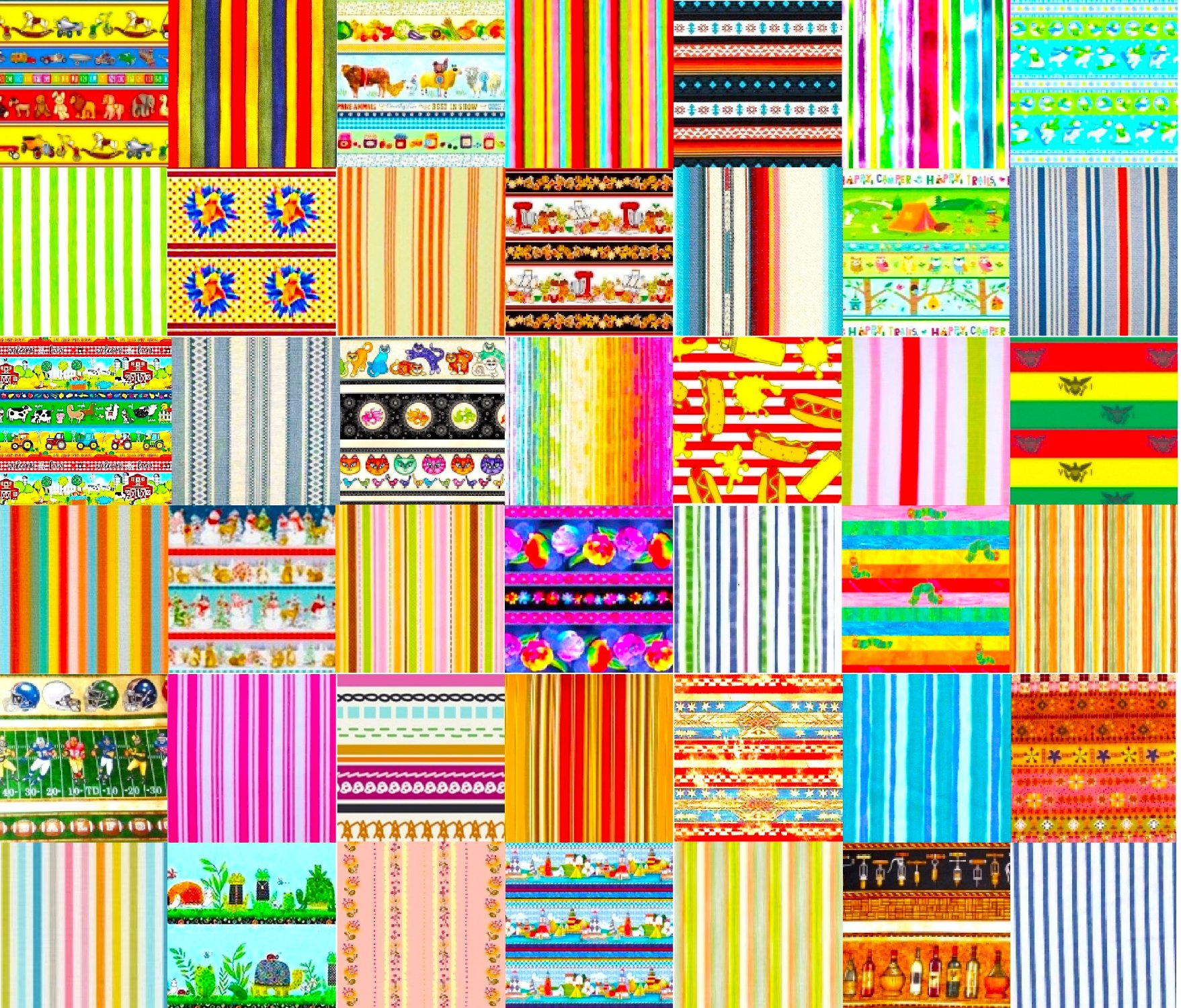 Solve PATCHWORK STRIPES 108 jigsaw puzzle online with 255 pieces