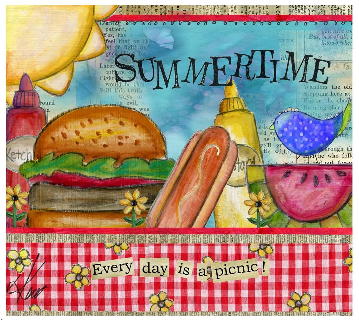 Solve SUMMERTIME jigsaw puzzle online with 255 pieces